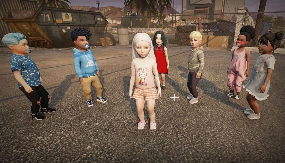 PEDS - 100+ Premium Baby Peds - Fivem Scripts