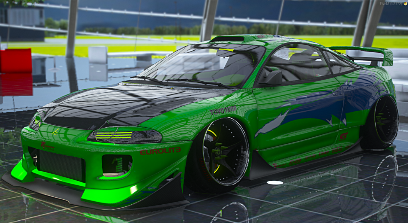 CAR - Animated 1995 Mitsubishi Eclipse - Fivem Scripts