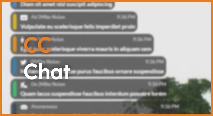 ESX - CC Chats - Fivem Scripts